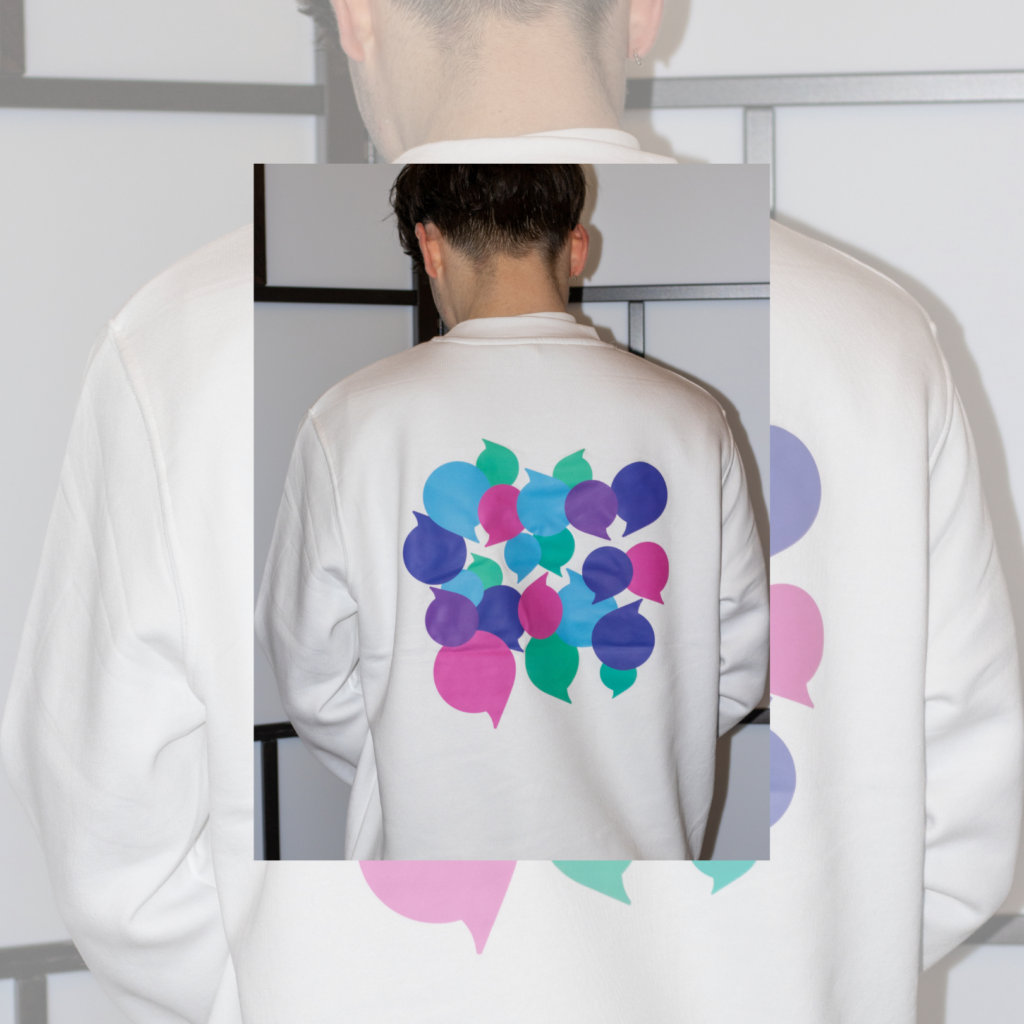 White We-Consent Sweatshirt - We-Consent